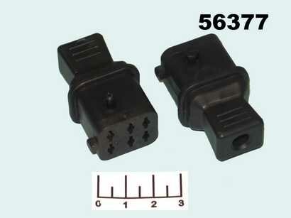 Разъем питания 6pin гнездо