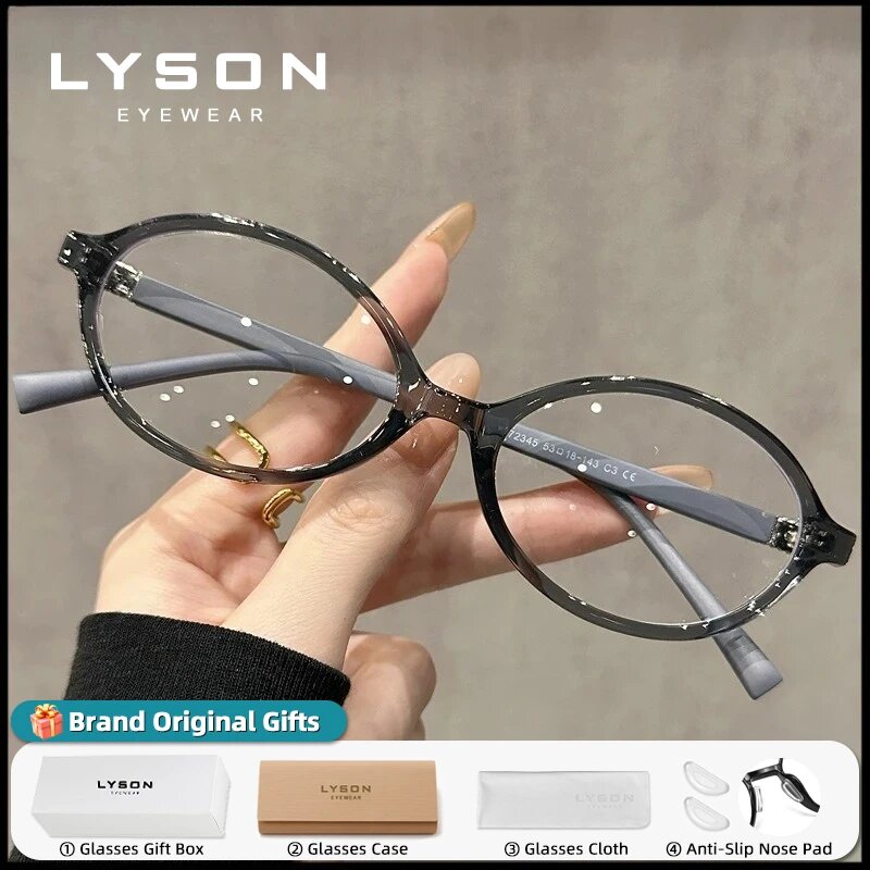 LYSON Очки для зрения C3-Transparent Gray, 1.74