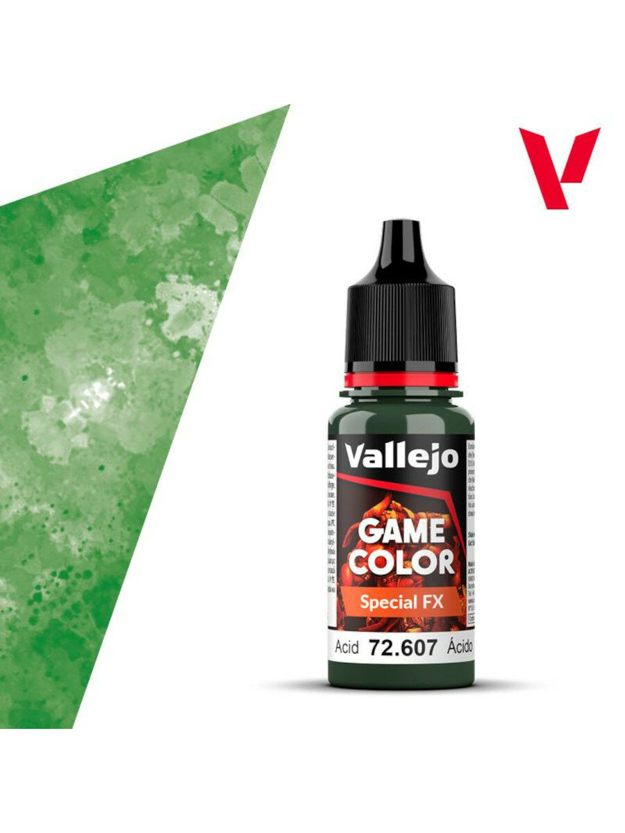 Краска акриловая Vallejo Game Color Special FX Acid (кислота) 72.607