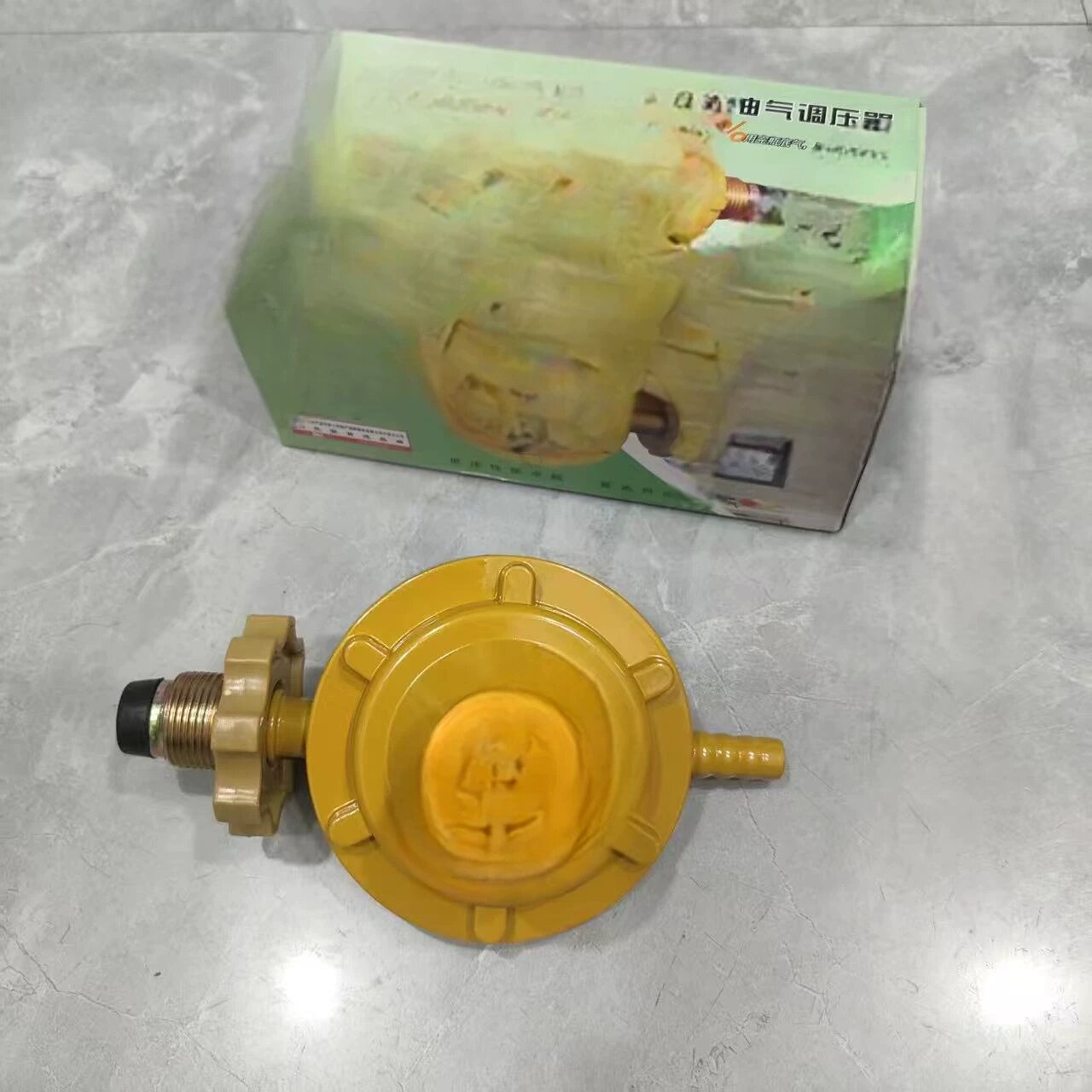 Редукционный клапан для сжиженного газа для бытовых проточных водонагревателей, национальный стандарт, герметичный