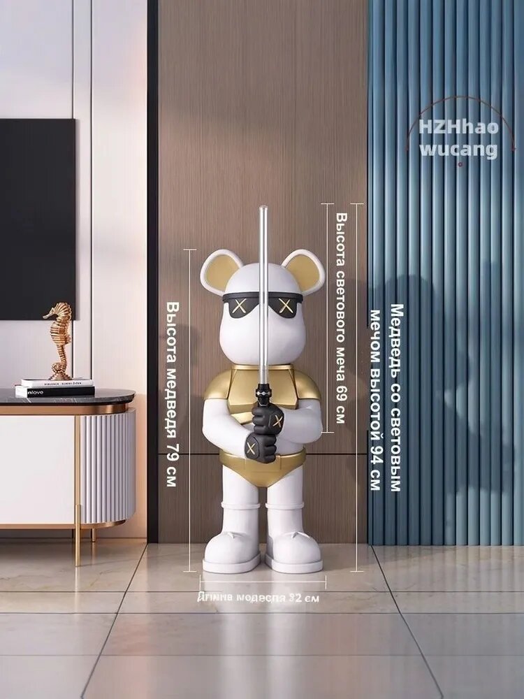 Большие Напольные Статуи, Орнаменты, Украшения, Golden