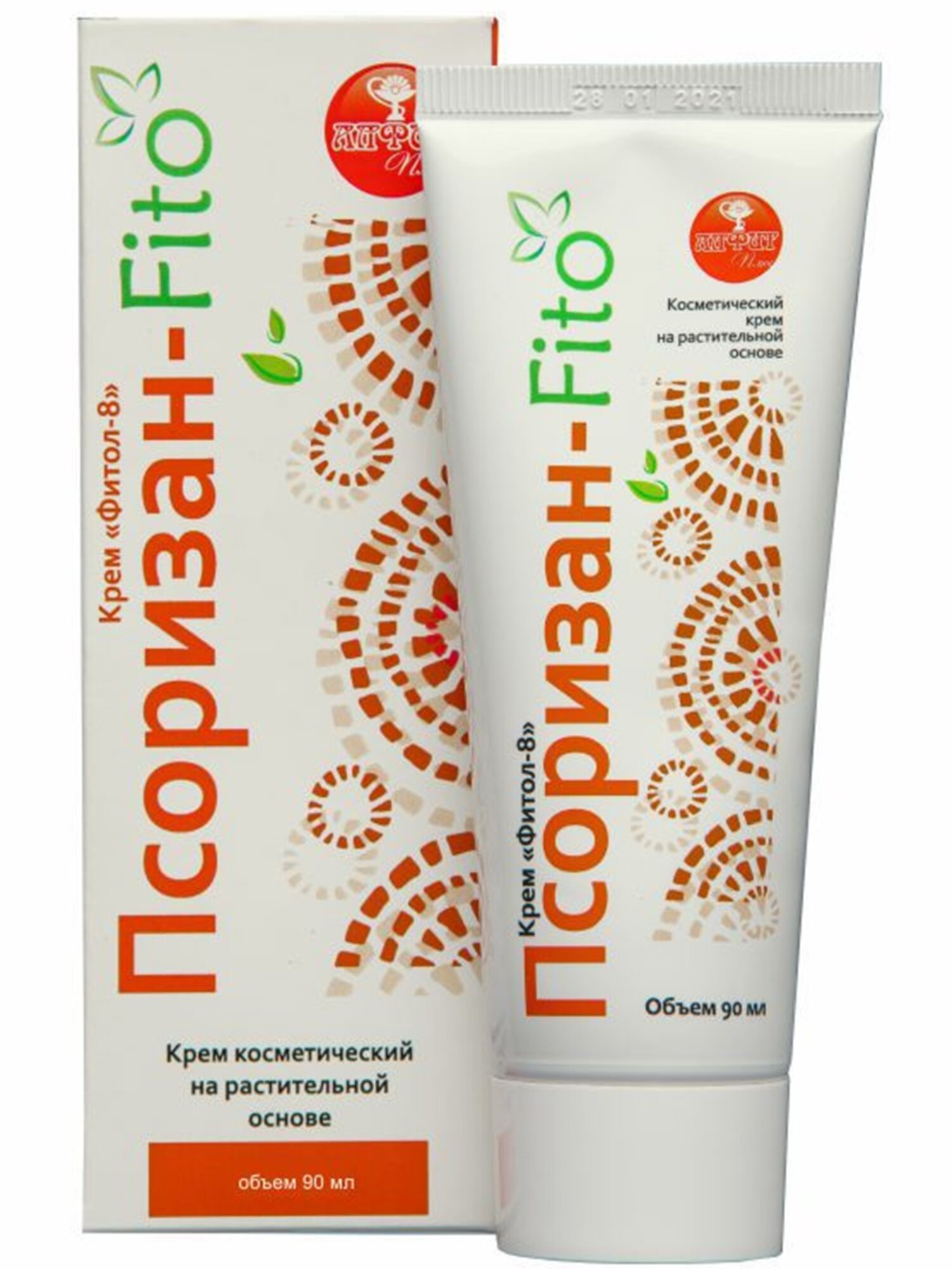 Псоризан-fito, крем "Фитол-8" для тела от бренда "Алфит Плюс", объем 75 мл