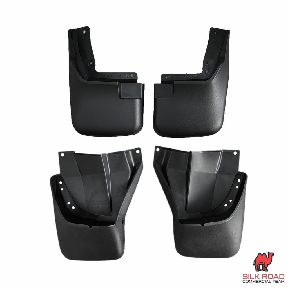 Подкрылки для Honda CR-V 1997–2001 (защита арок), комплект 2 или 4 шт, защита кузова от грязи и камней