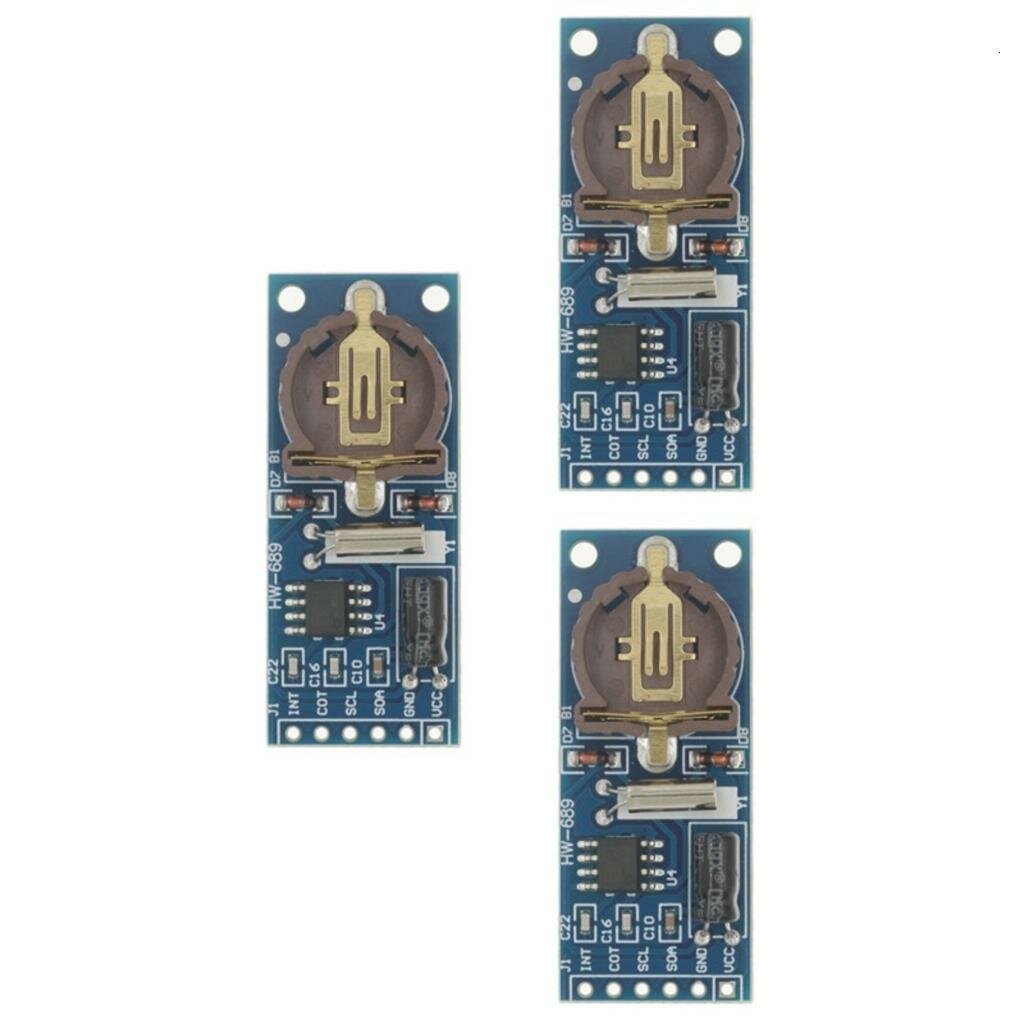 Высокоточный I2C-модуль часов с прерываниями, 3pc