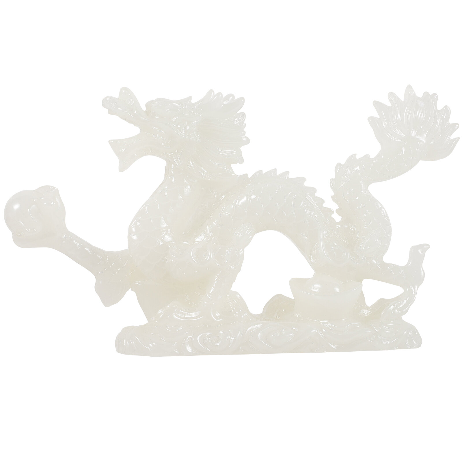 Дракон, Декоративная Фигурка, Из Полимерной Глины, Традиционный Китайский Стиль, Для Гостиной, 1 Шт