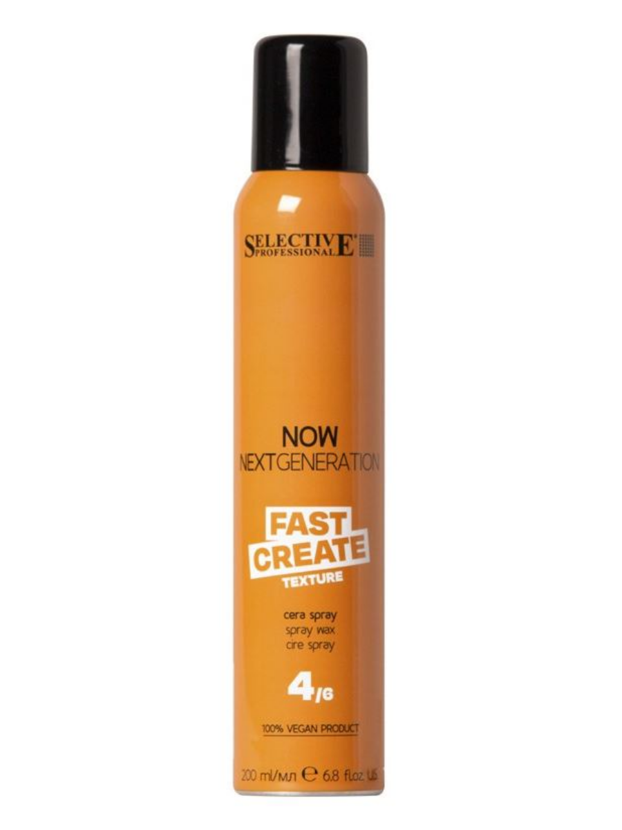 Спрей-воск Selective Professional Now Next Generation Texture Fast Create Spray Wax, 200 мл
