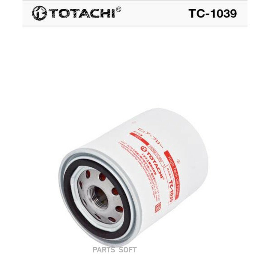Фильтр масляный (накручивающийся элемент) TOTACHI TC-1039 | цена за 1 шт