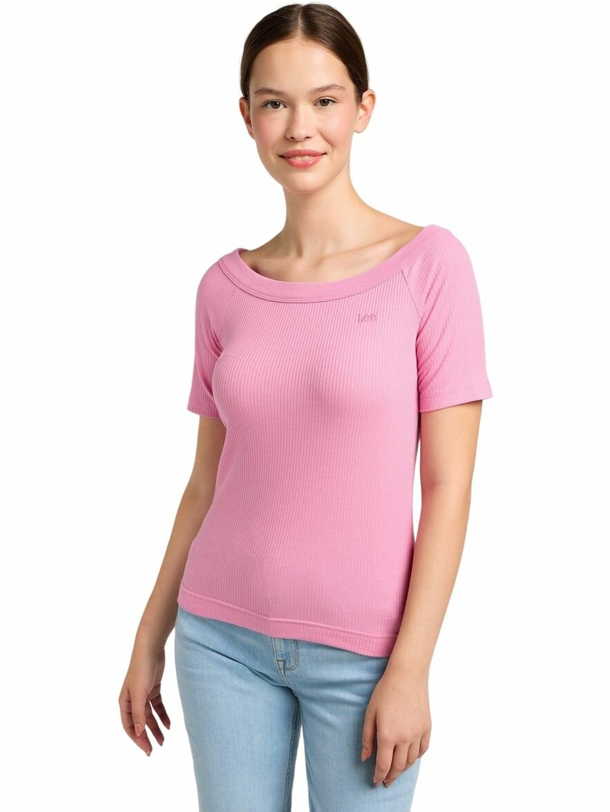 Футболка Women Off The Shoulder Rib Tee