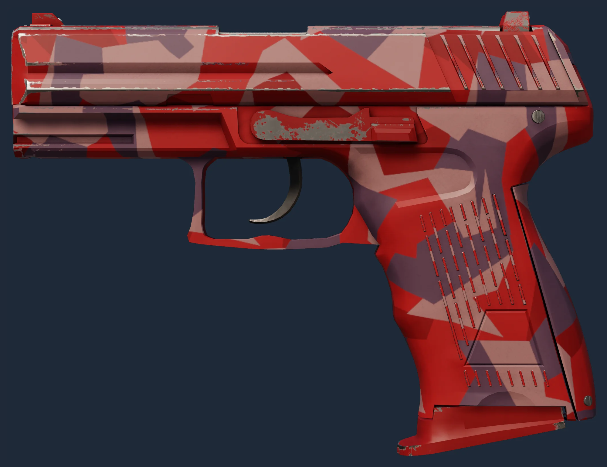 StatTrak™ P2000 | Красные фрагменты (После полевых испытаний) Скины CS2 с быстрой автовыдачей steam trade