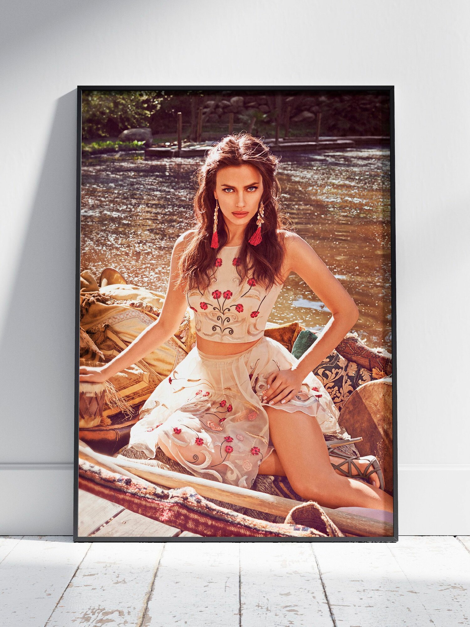 Плакат на стену для интерьера Ирина Шейк (Irina Shayk 31) - Постер по модели, бренду и моде формата A4 (21x30 см)