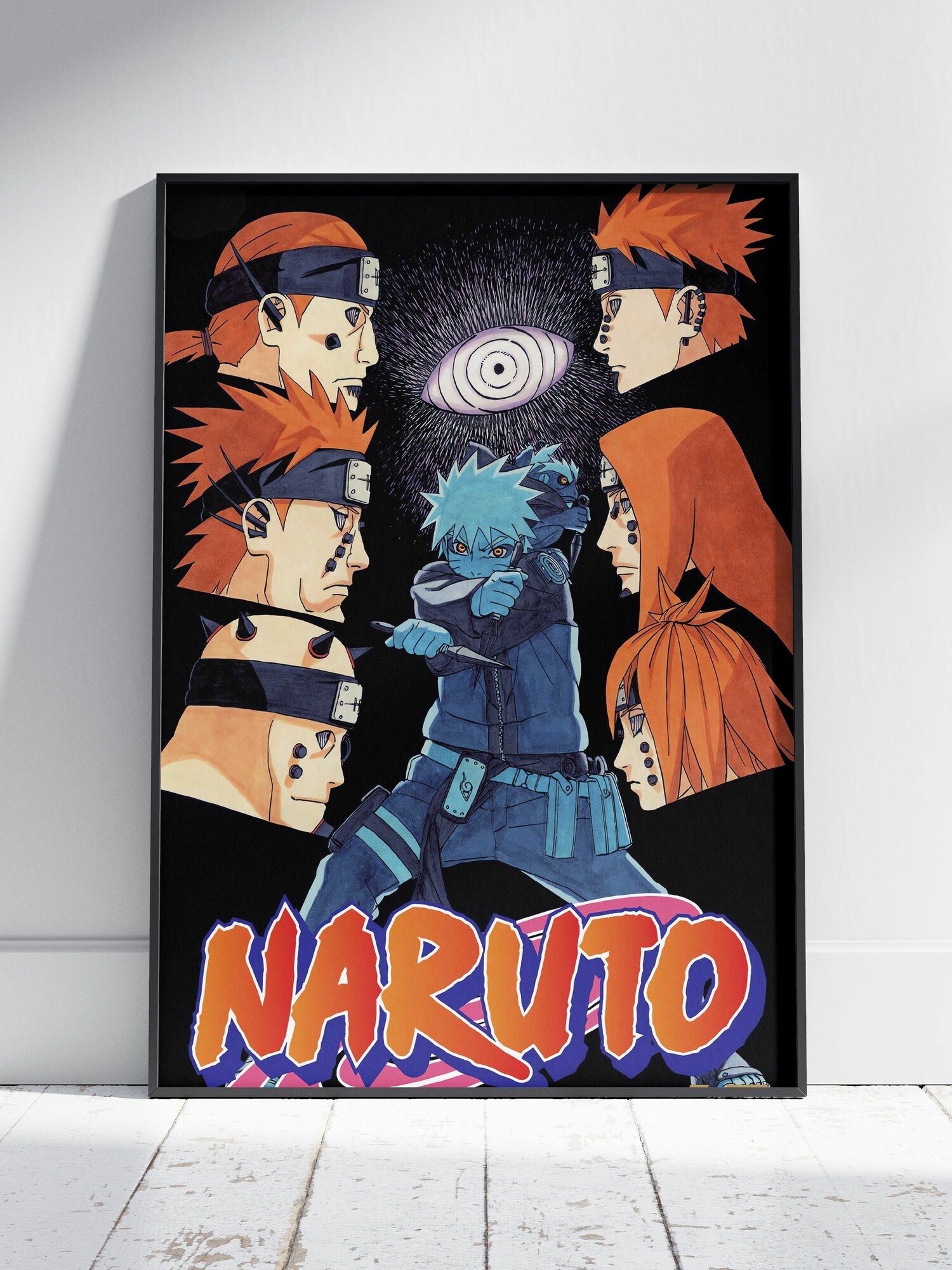Плакат на стену для интерьера Наруто Ураганные Хроники (Naruto 99) - Постер по аниме и японской анимации формата A4 (21x30 см)