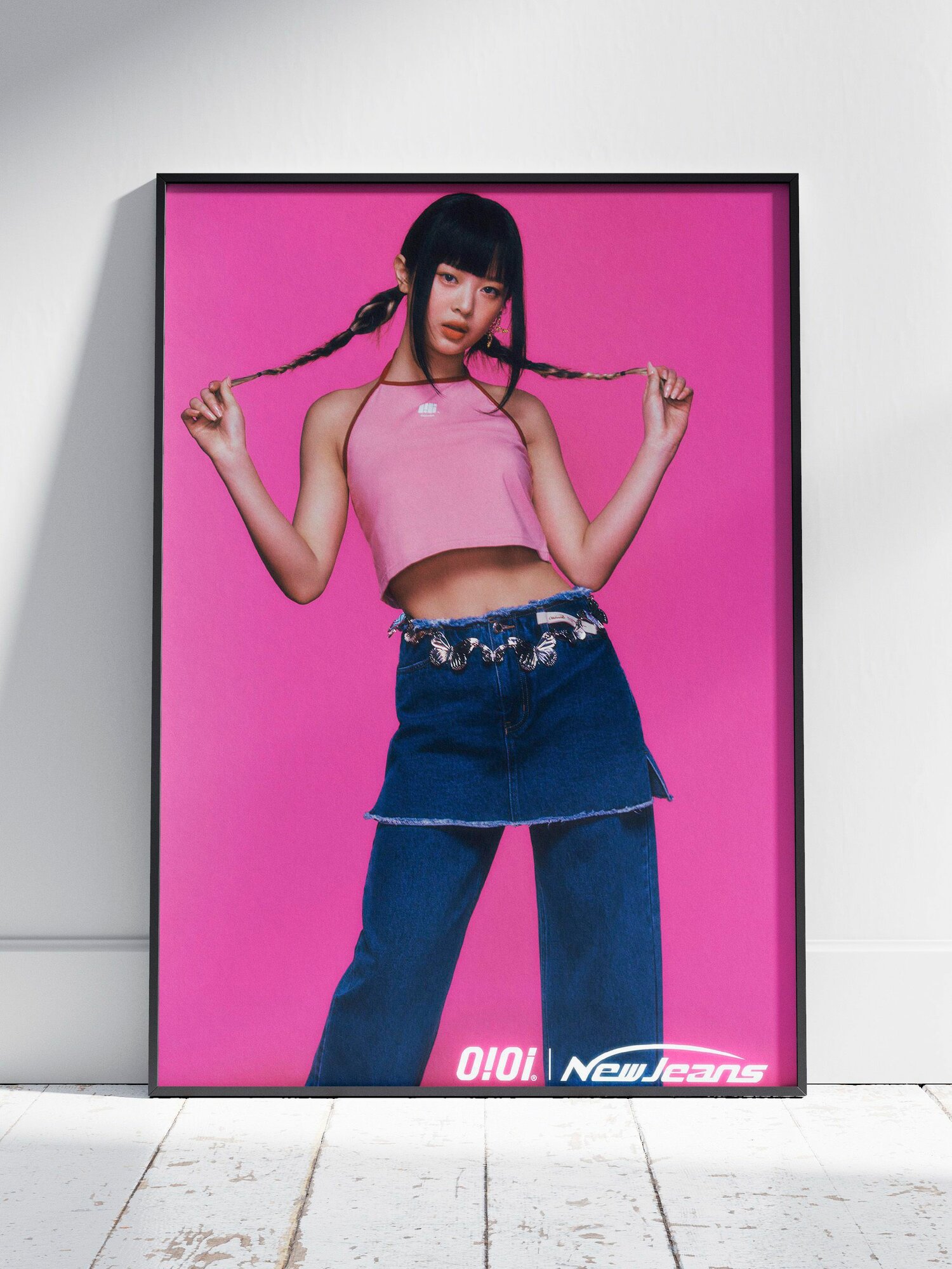 Плакат на стену для интерьера Корейский Стиль (Korean Fashion Style 6) - Постер по восточной эстетике формата A4 (21x30 см)