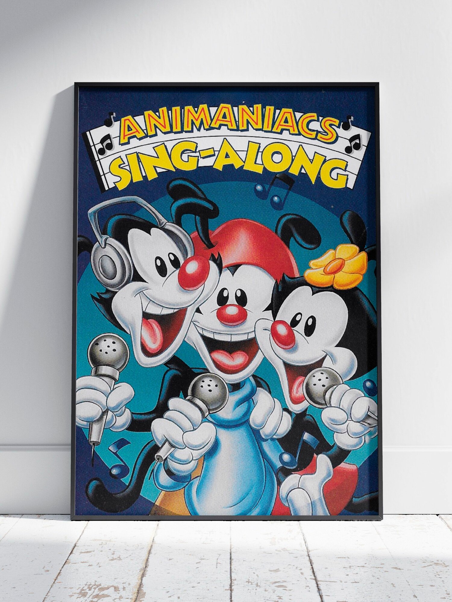 Плакат на стену для интерьера Озорные Анимашки (Animaniacs 4) - Постер по мультфильму и кино формата A4 (21x30 см)