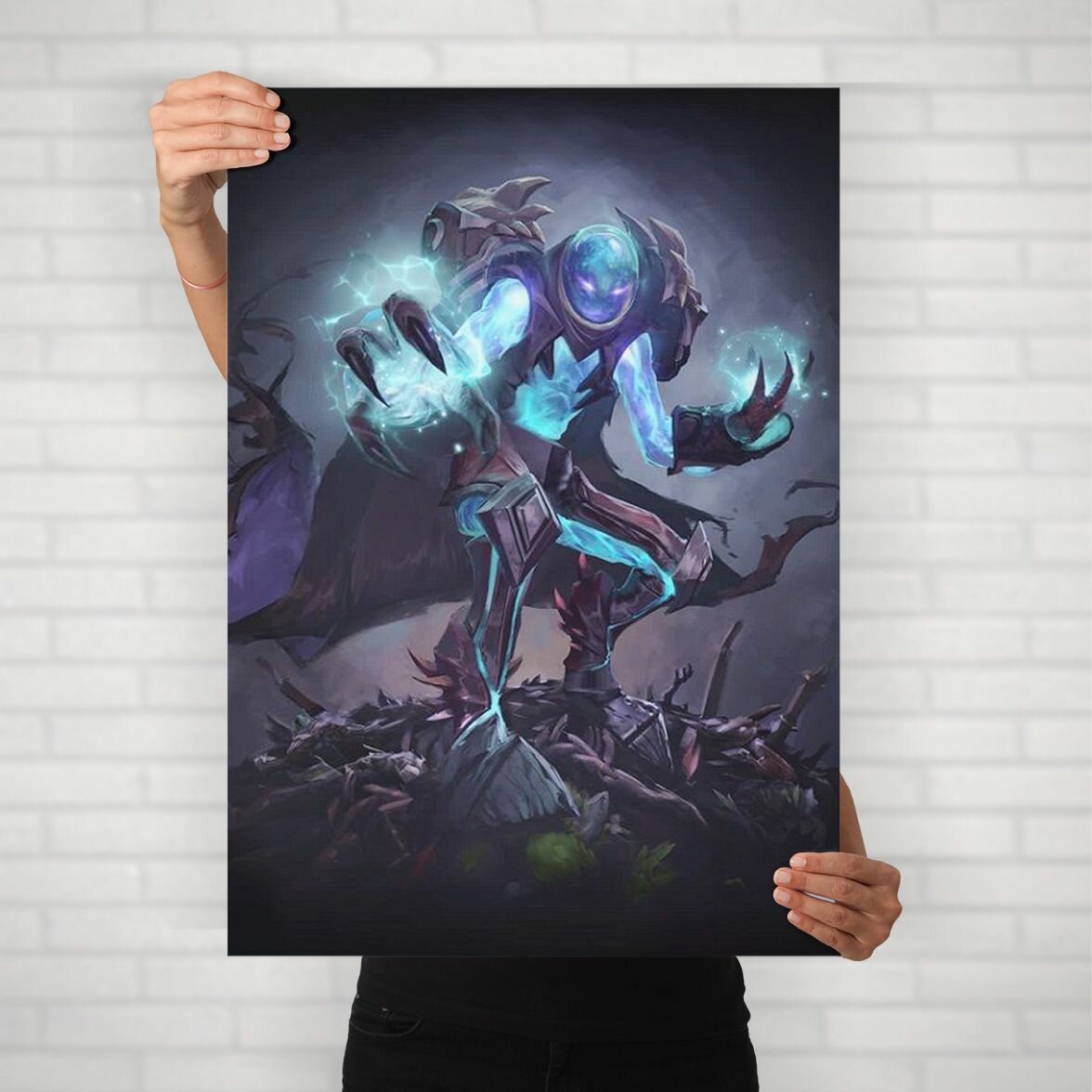 Плакат на стену для интерьера Dota 2 (Arc Warden 2) - Постер по игре формата A2 (42х60 см)