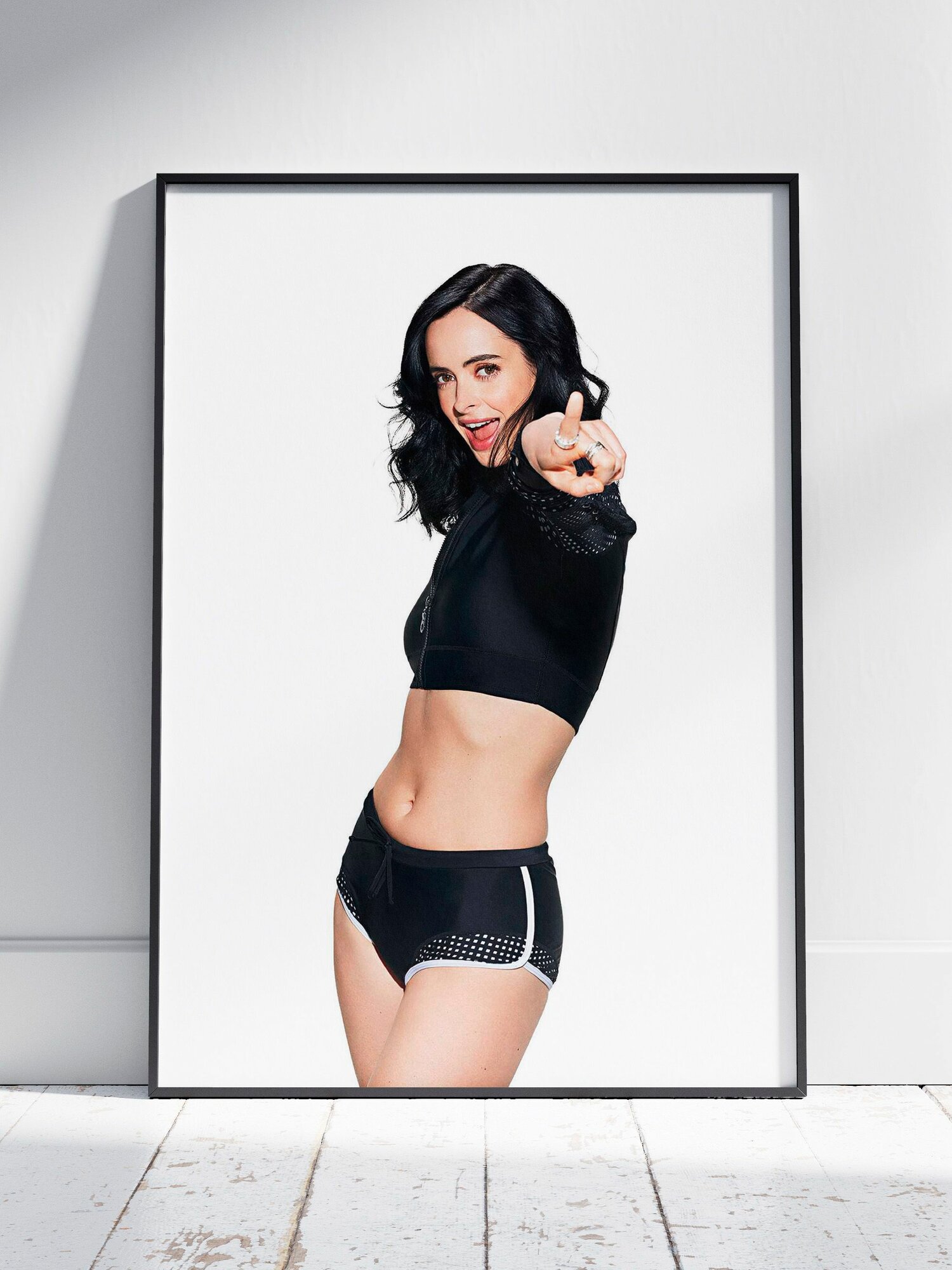 Плакат на стену для интерьера Кристен Риттер (Krysten Ritter 22) - Постер по актеру фильма, кино, сериала формата A4 (21x30 см)