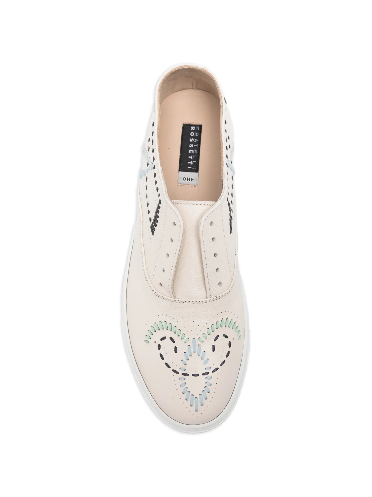 Кроссовки Fratelli Rossetti Round-toe slip-on sneakers, размер 39 — фото 1