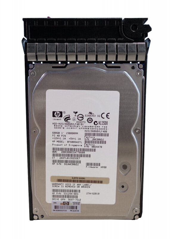 Жесткий диск HP 0B24470 600Gb Fibre Channel 3,5" HDD
