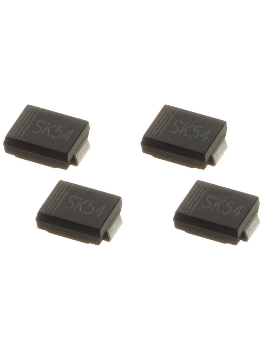 Диод Шоттки SMD 5А 40В SK54 SMC (упаковка 8шт) Hottech