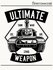 Термонаклейка для одежды и аксессуаров DTF-печать Ultimate Weapon