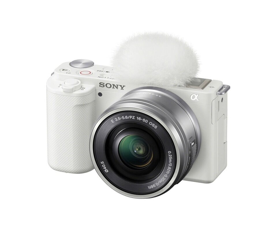 Фотоаппарат Sony ZV-E10 Kit E PZ 16-50mm F3.5-5.6 OSS, белый