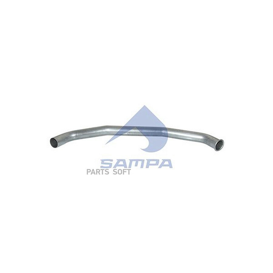 Труба глушителя MAN от официального дистрибьютора, SAMPA, артикул 021157