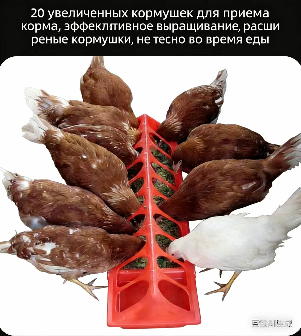 Кормушка для птиц, кормушка для воды, для фермы, 20 отверстий