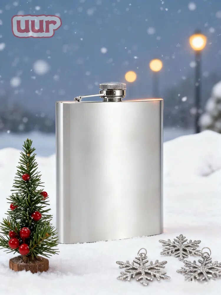 Фляга 500 мл, серебристый