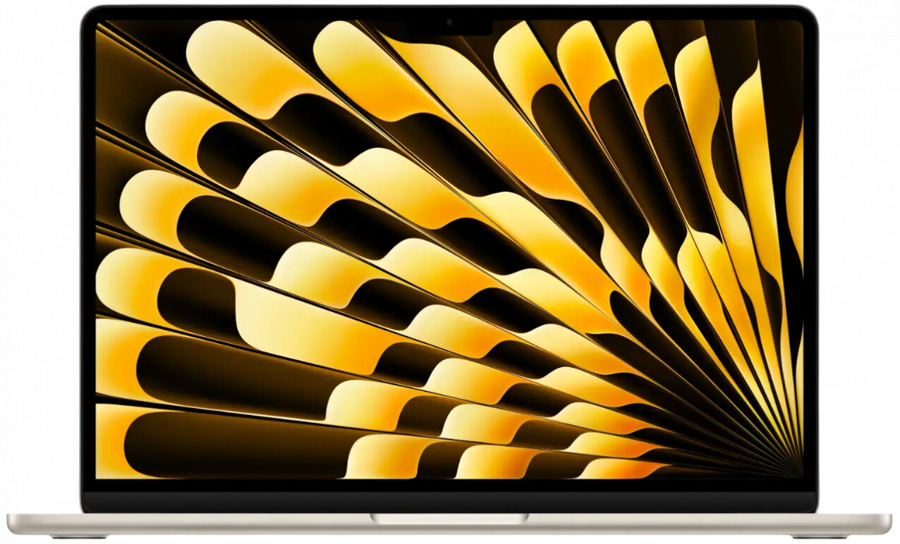 Ноутбук Apple MacBook Air 13 (M5, 10C CPU/10C GPU, 16Gb, 1Tb SSD), mdhc4, Starlight (Бежевый/Золотистый)