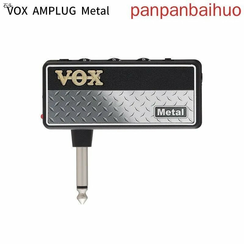 VOX AMPLUG2 metal Портативный мини-усилитель для наушников, гитары/бас-гитары, аксессуары для гитары