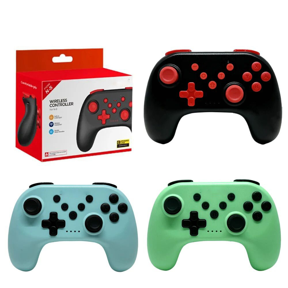 Беспроводной геймпадджойстик с поддержкой Bluetooth для игровой консоли Nintendo Switch OLED Lite 6осевой рукояткой