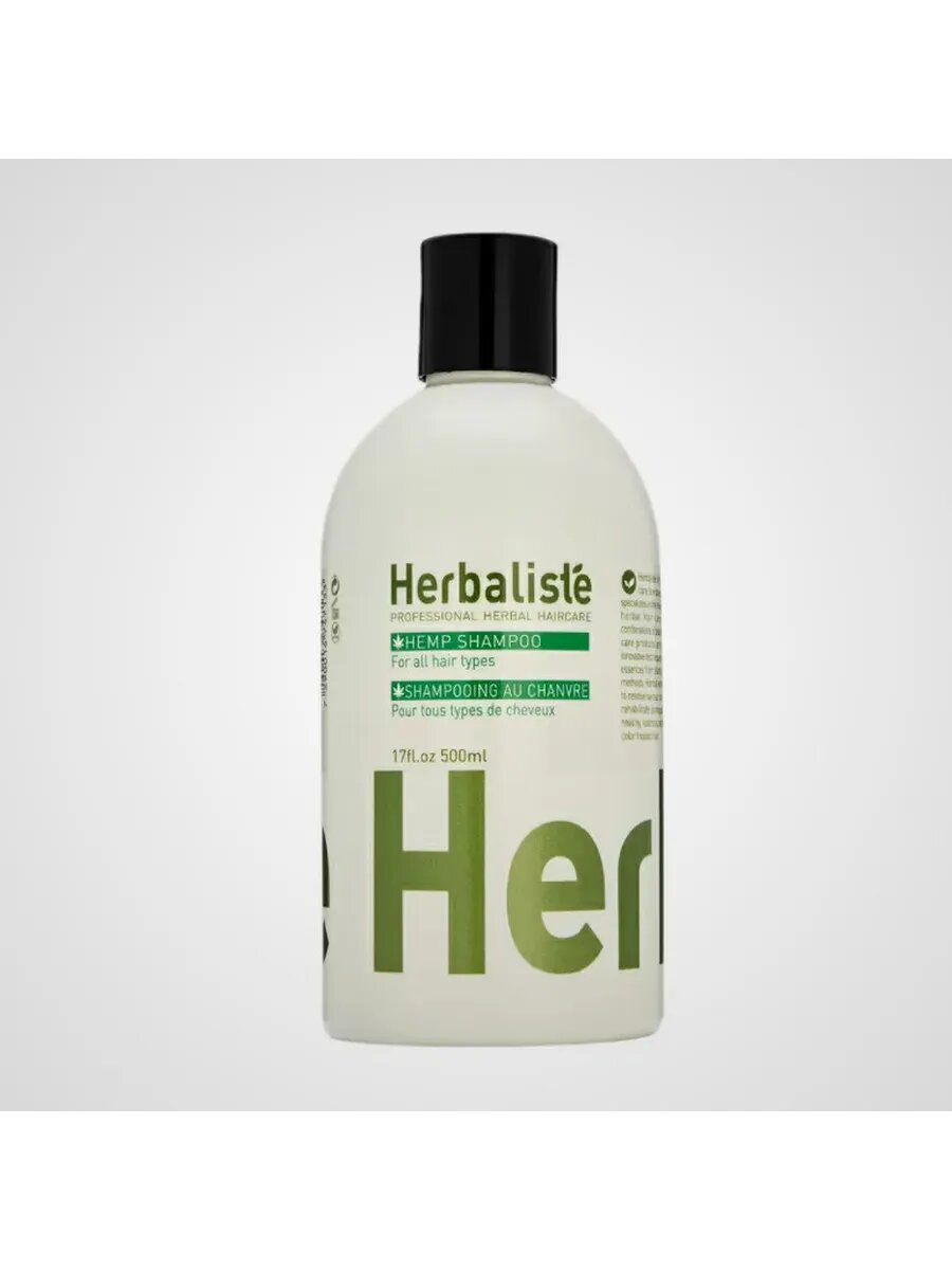 HERBALISTE Hemp Shampoo For All Hair Types Шампунь 500 мл