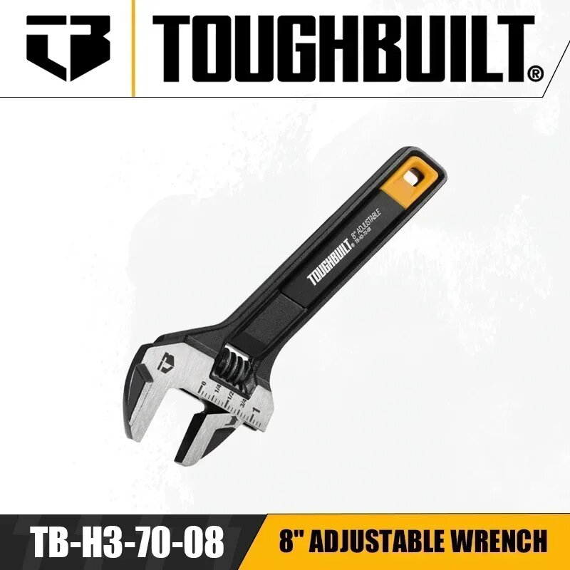 TOUGHBUILT Регулируемый ключ 8/10 дюймов