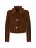 Куртка Max Mara Single-breasted jacket, размер 40, коричневый