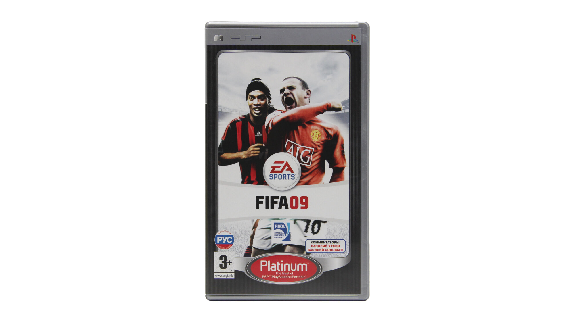 Fifa 09 (PSP, Platinum, RU)