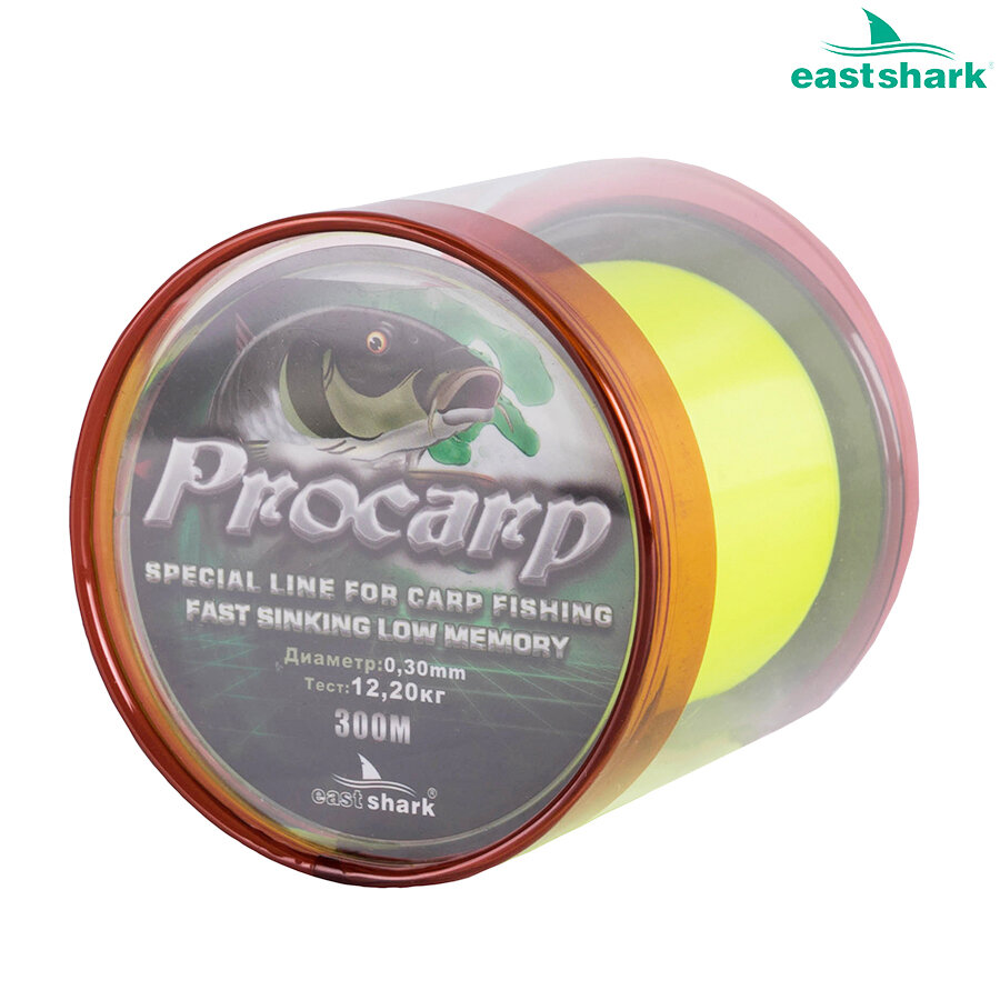 Леска PROCARP желтая 300 м 0,50 (Уцененный товар, без скидок и возврата)