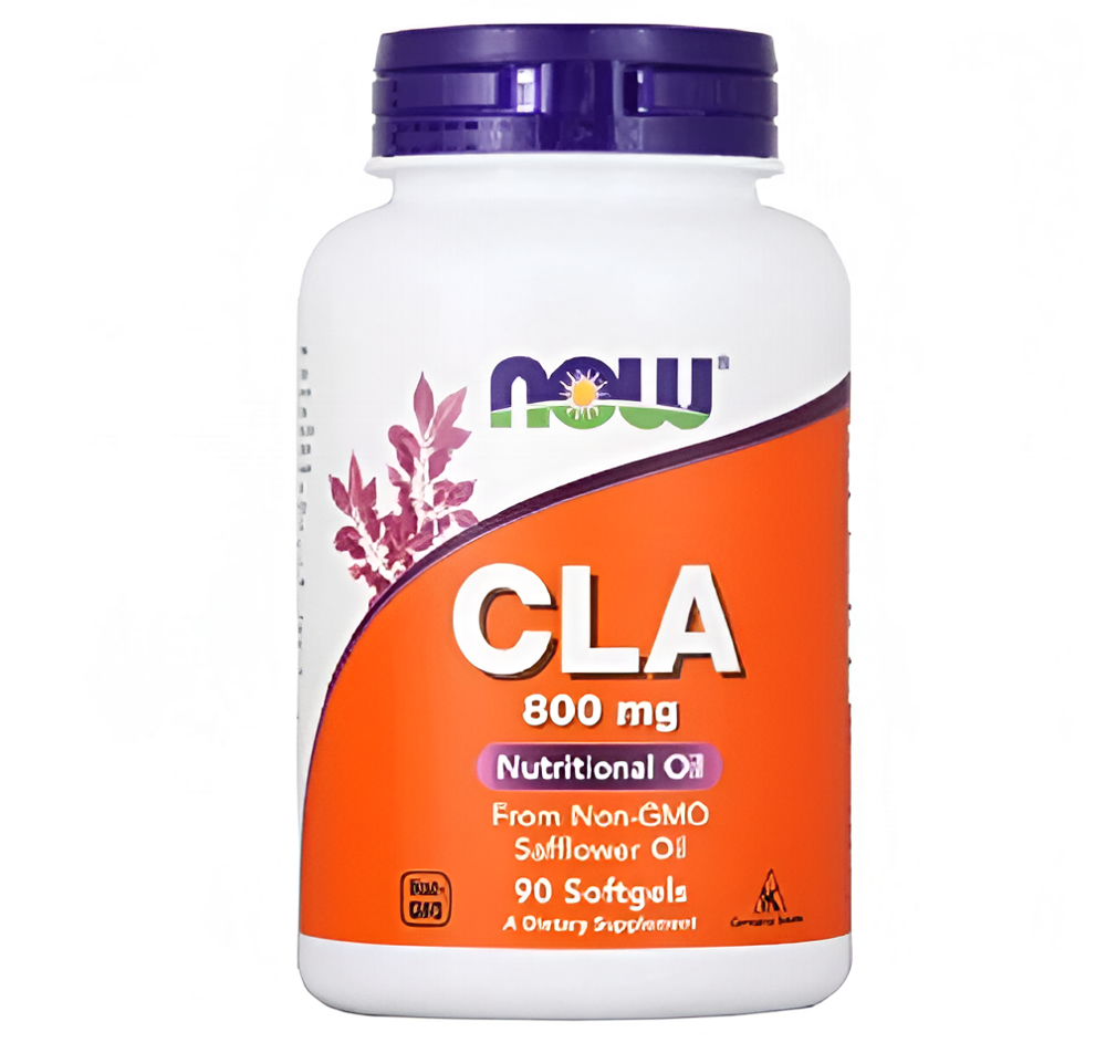 Конъюгированная Линолевая Кислота NOW CLA, 90 капсул в банке