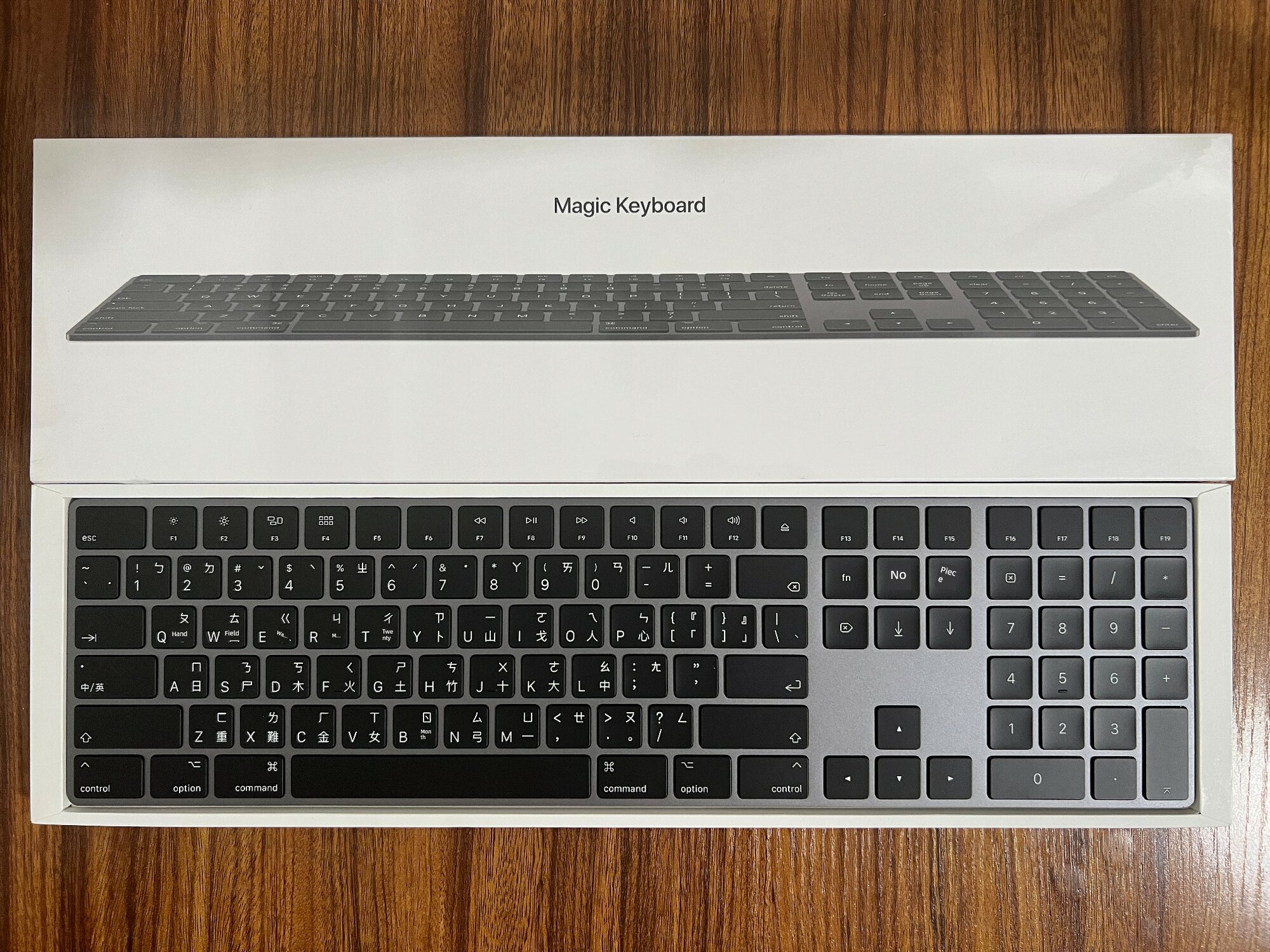 Новая беспроводная Bluetooth-клавиатура Magic Keyboard для Apple/Apple Mac, iPad, с сенсорным управлением и сканером