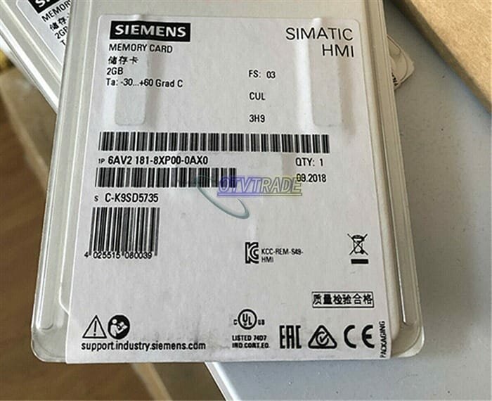 Модуль Siemens 6AV2181-8XP00-0AX0