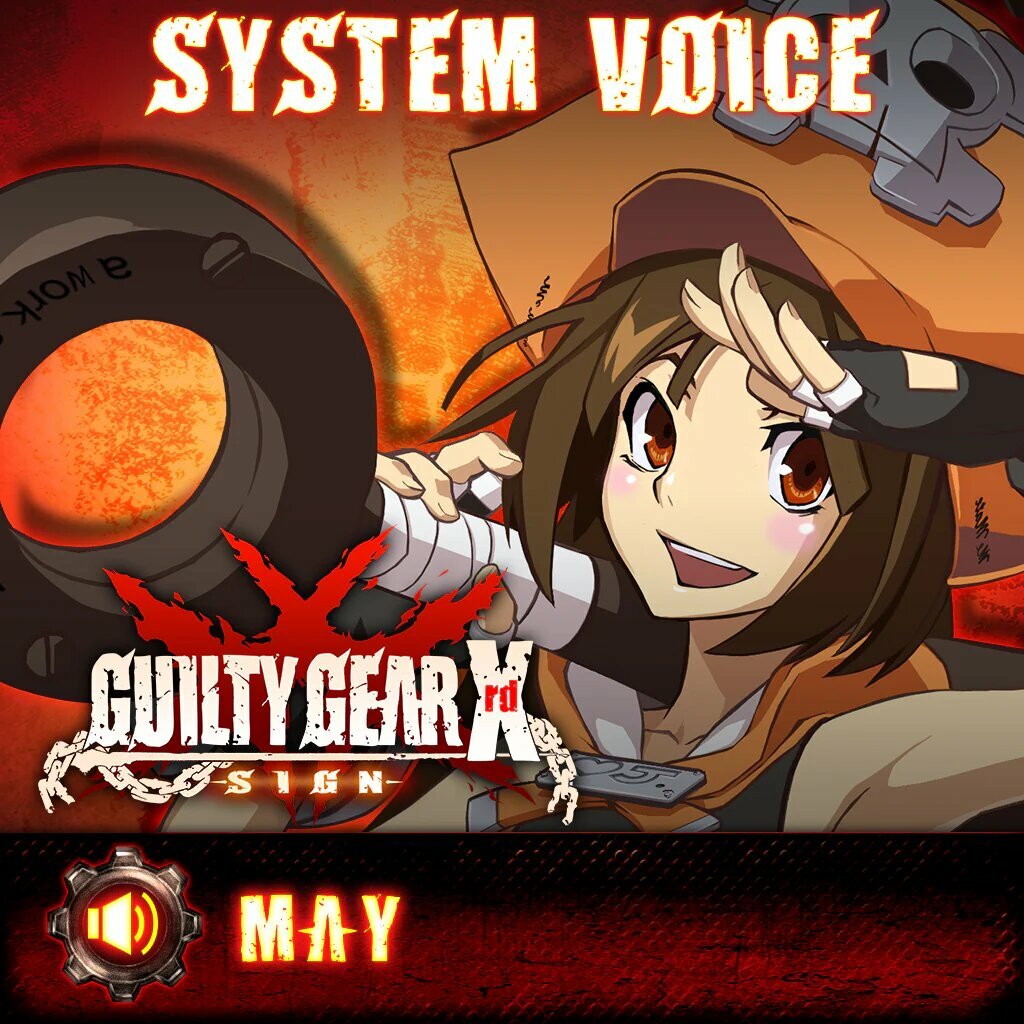 Дополнение Guilty Gear Xrd -Sign- May Voice Pack, цифровое издание PlayStation 4, регион Турция / код пополнения баланса