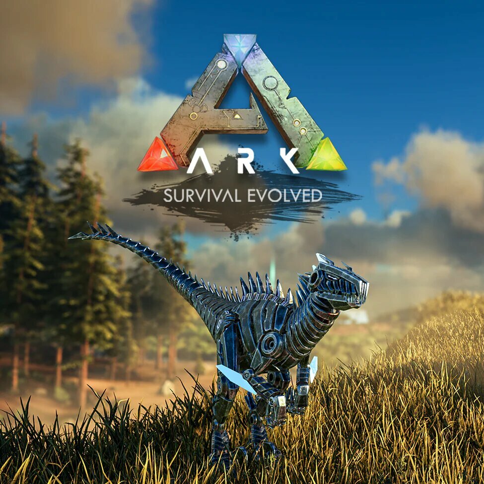 Дополнение ARK: Survival Evolved Bionic Raptor Skin, цифровое издание PlayStation 4, регион Турция / код пополнения баланса