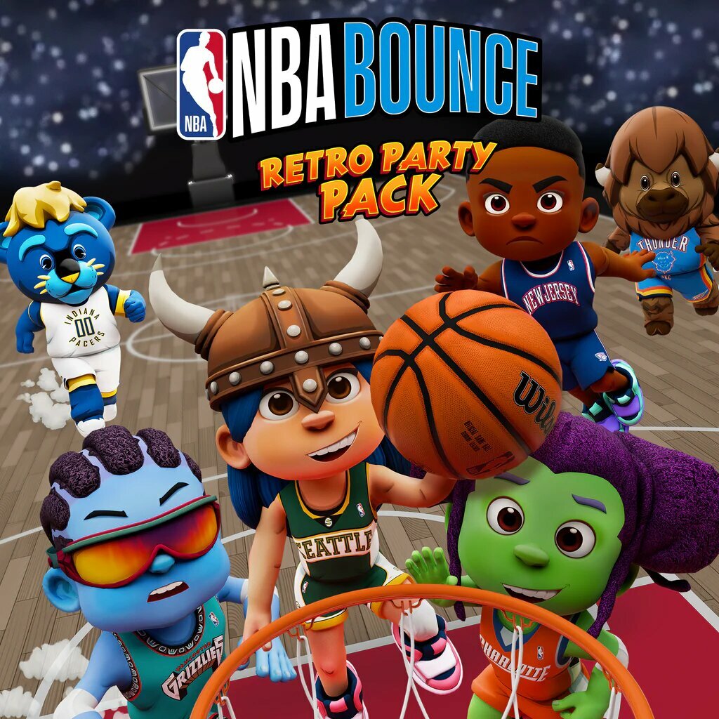 Дополнение NBA BOUNCE - Retro Party Pack, цифровое издание PlayStation 5, регион Индия / код пополнения баланса