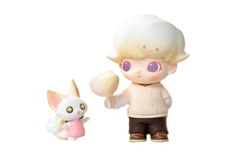 Коллекционные фигурки унисекс POP MART DIMOO Date Японский стиль, Confirmed-Cotton Candy (Open)