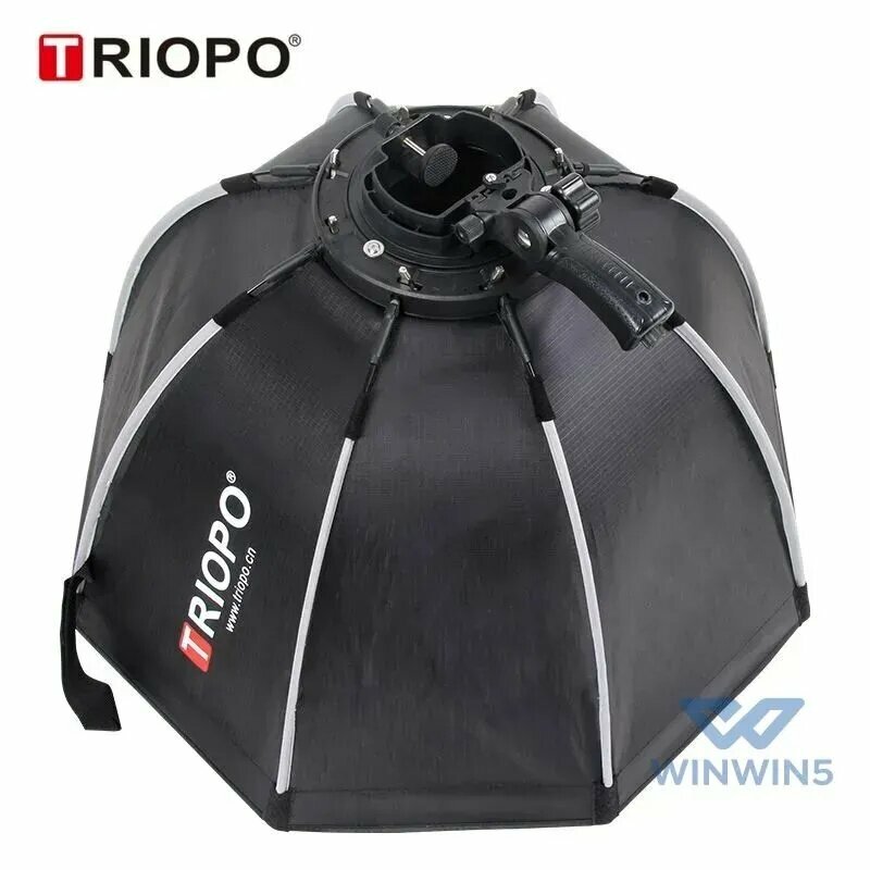 Софтбокс Triopo KS2-55 октобокс быстроскладной, с креплением для накамерной вспышки