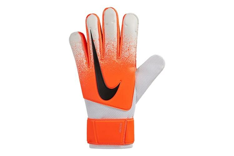 Вратарские перчатки унисекс Nike Polyester/Latex/Polyamide/Vinyl Acetate Оранжево-серые 7382505, 11