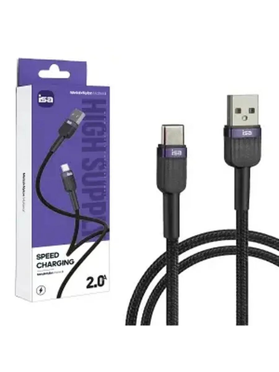 Универсальный кабель USB Type-C 1м с быстрой зарядкой