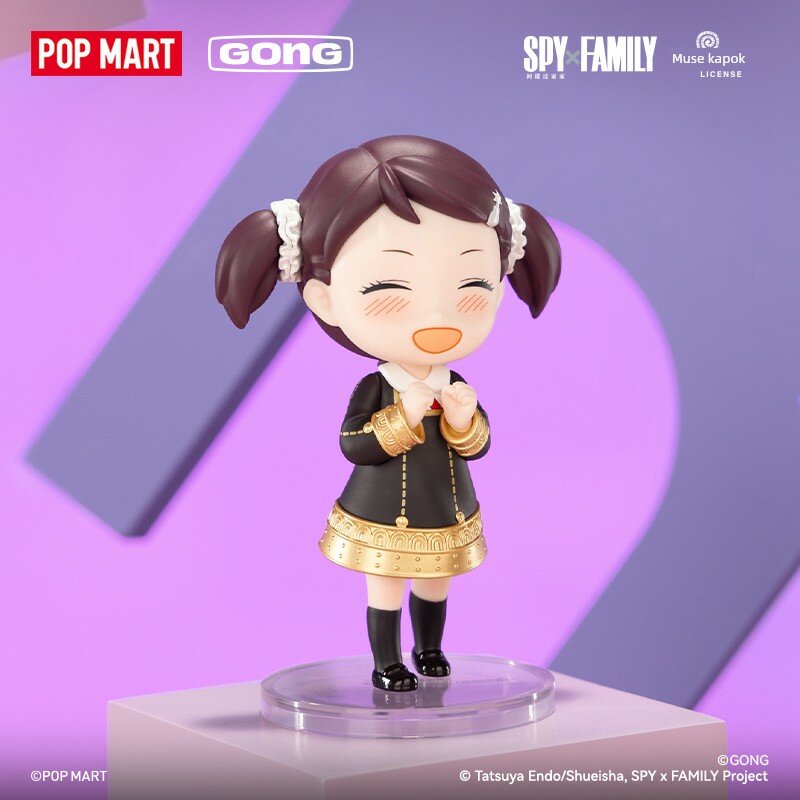 Pop Mart Spy x Family Becky Happy Blind Box Figurine Collectible Mini Figure 10cm Height Authentic Limited Edition