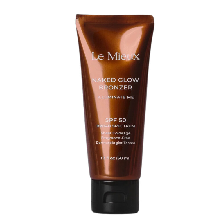 LE MIEUX Naked Glow Bronzer tube SPF50 Бронзер США 50 мл