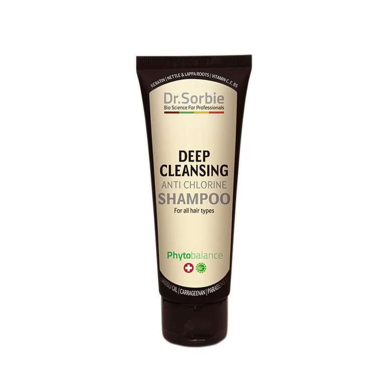 DR.SORBIE Deep Cleansing Anti Chlorine Shampoo Шампунь Израиль 75 мл