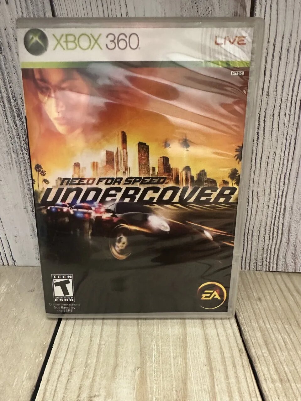 Диск с игрой Need For Speed Undercover для XBox 360 лицензия англ версия
