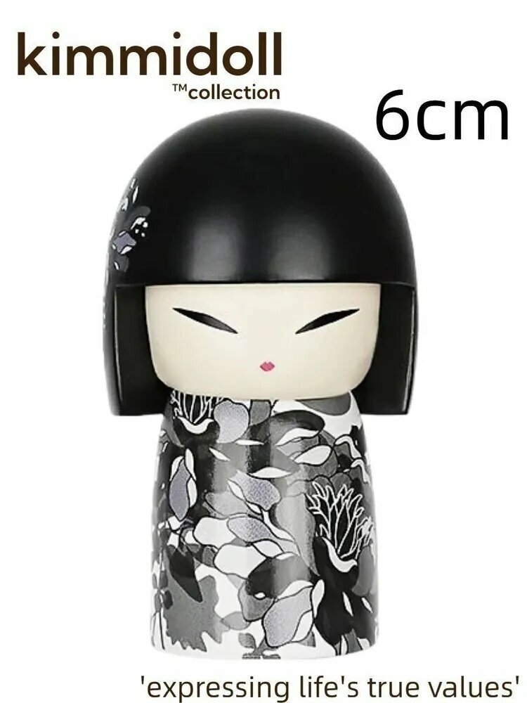 Эксклюзивная кукла Kimmidoll, стилизованная под фигурку Kokeshi, 6 см